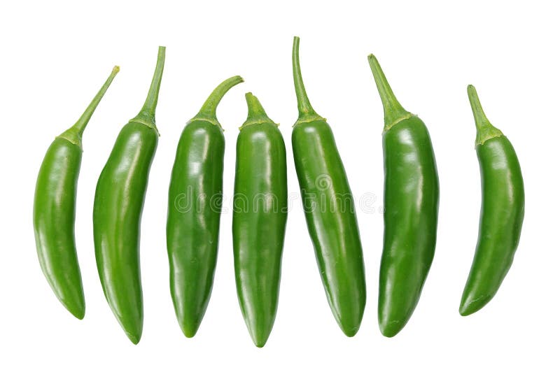 De Groene Peper Van De Spaanse Peper Stock Afbeelding - Image of ...