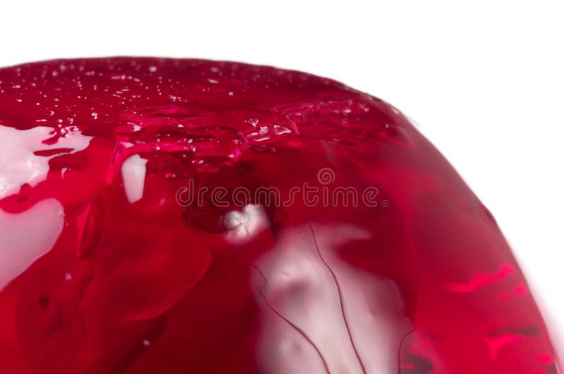 Jalea de la cereza foto de archivo. Imagen de sabroso - 12633926