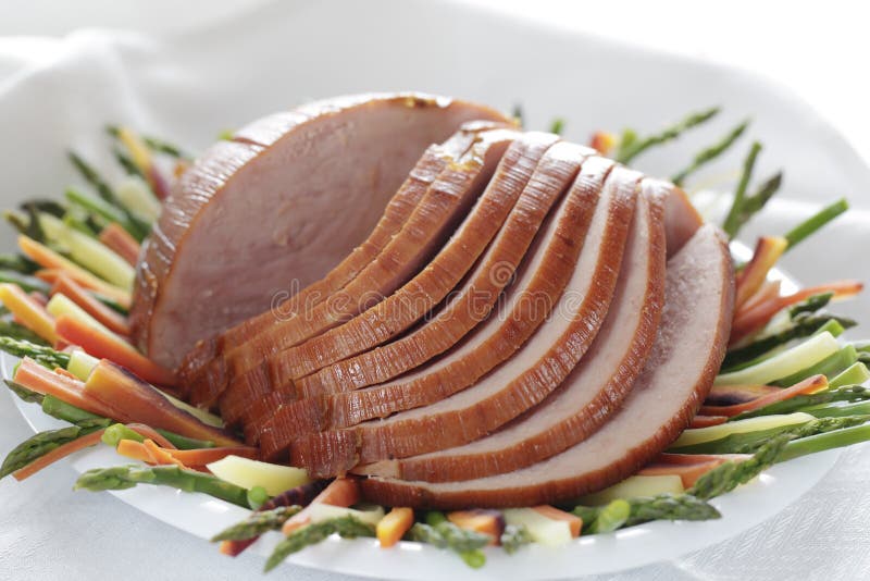 Jamón entero imagen de archivo. Imagen de frescura, culinario - 13176477