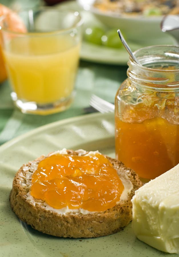 Jam stock image. Image of close, toast, bread, breakfast - 5838313