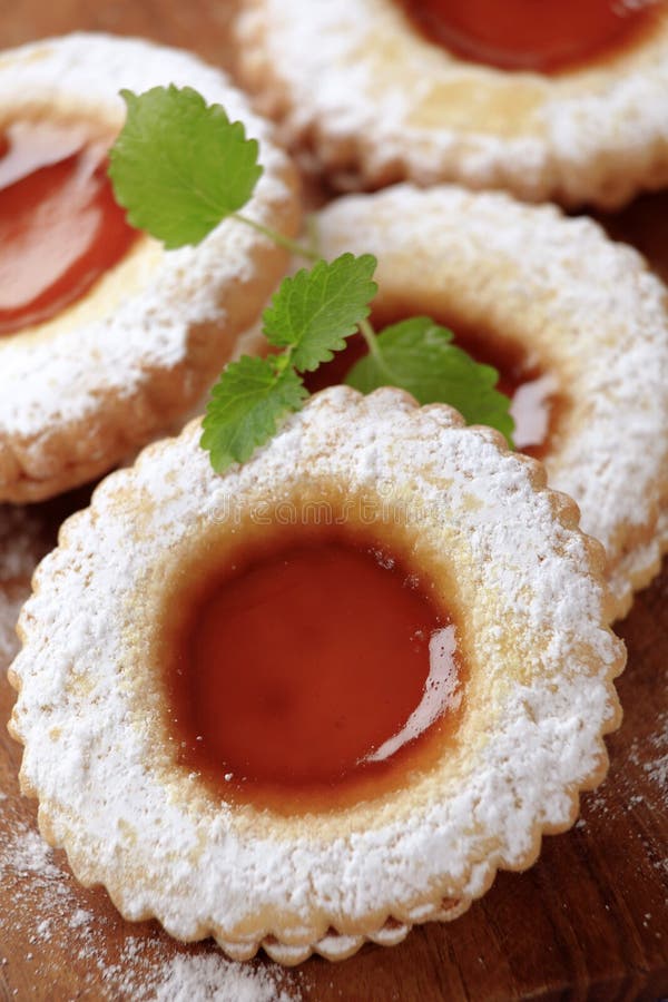 Jam biscuits stock photo. Image of cookies, baked, pastry - 18832352