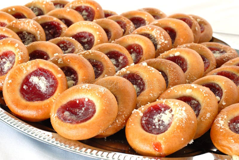 Jam cake with pot cheese stock photo. Image of dough, retro - 2489554