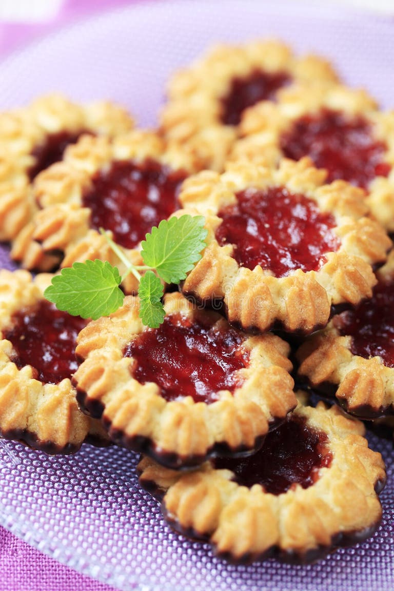 Jam Biscuits - Free Photo from StockFreeImages