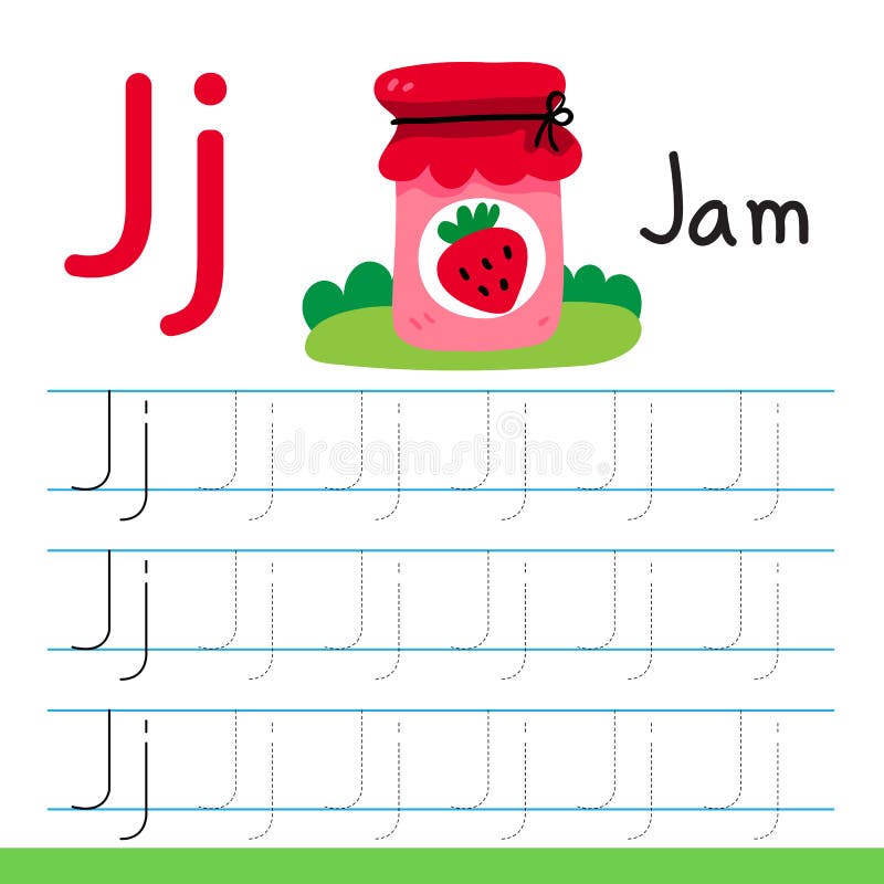 Alphabet J Jam Stock Illustrations – 463 Alphabet J Jam Stock ...