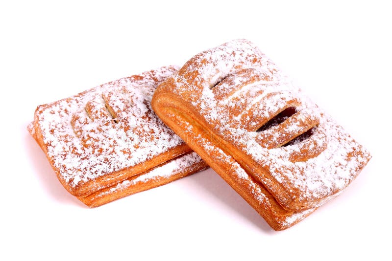 Jam Filled Puff Pastry Strudels Stock Image - Image of pastry, baked ...