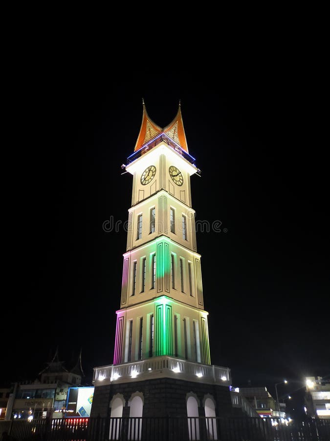 Jam Gadang the Landmark of Bukittinggi West Sumatera Editorial Stock ...