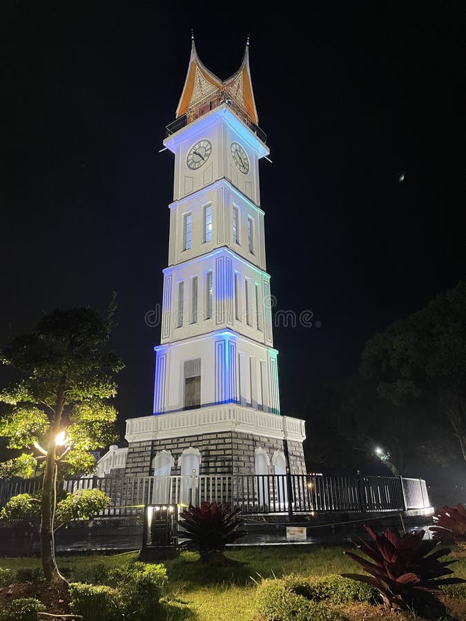 Jam Gadang stock photo. Image of sumatera, west, gadang - 265537994