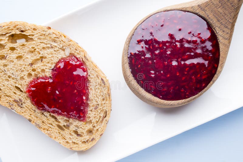 Jam. stock image. Image of lunch, portion, objects, butter - 52431531