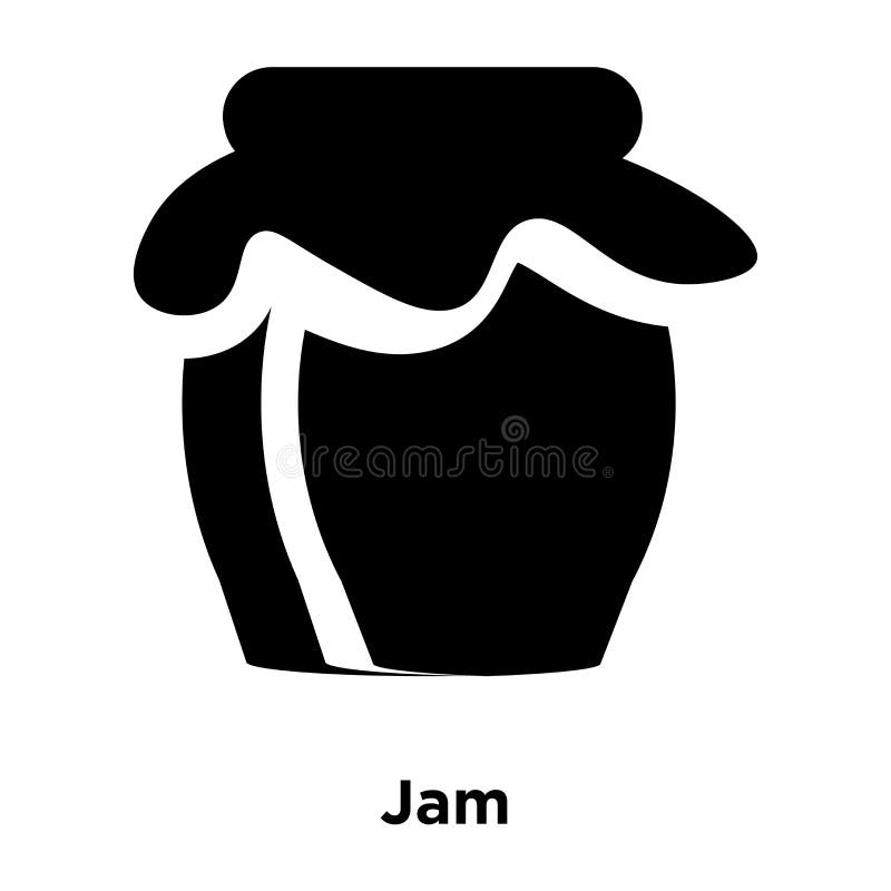Jam Icon Vector Isolated on White Background, Logo Concept of Jam Sign ...