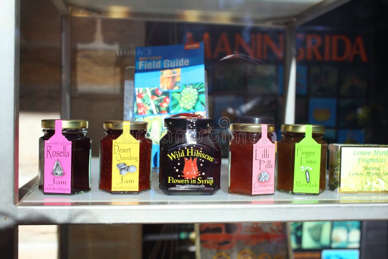 Jars of Jelly or Jam on a Superstore Shelf. Editorial Stock Image ...