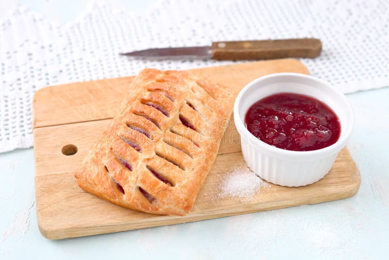 Jam pastry stock photo. Image of baking, breakfast, baked - 133339870