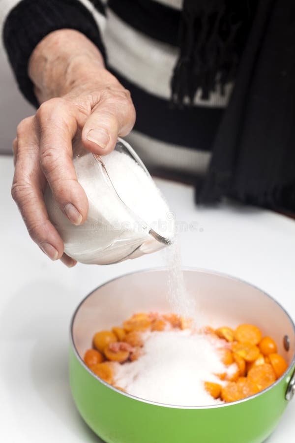 Jam preparation stock photo. Image of fruit, prepare - 74388606