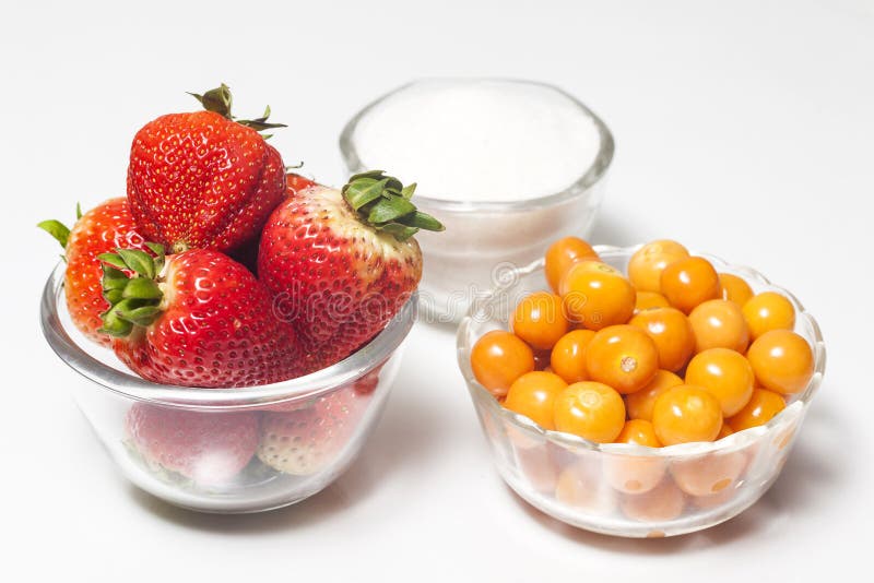 Jam preparation stock photo. Image of close, uchuva, culinary - 74388220