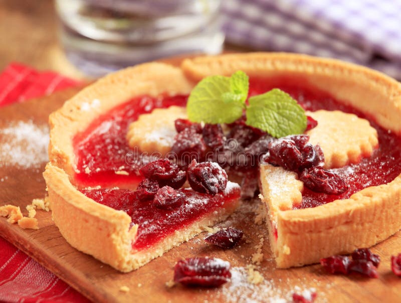 Jam tart stock photo. Image of homemade, tart, preserve - 12873906
