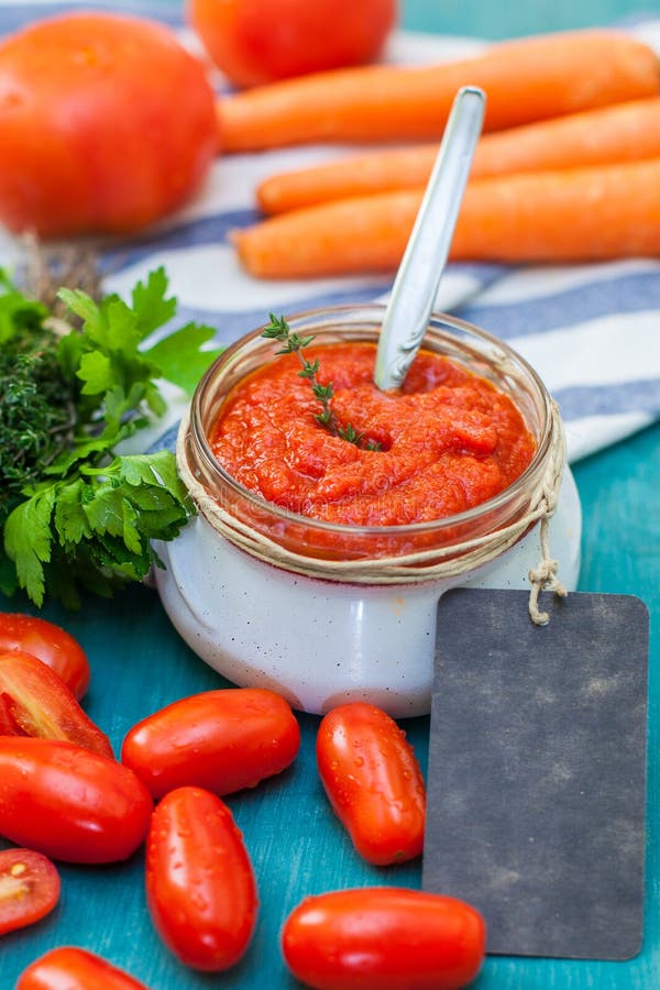 Jam tomato stock photo. Image of ingredient, homemade - 47820212