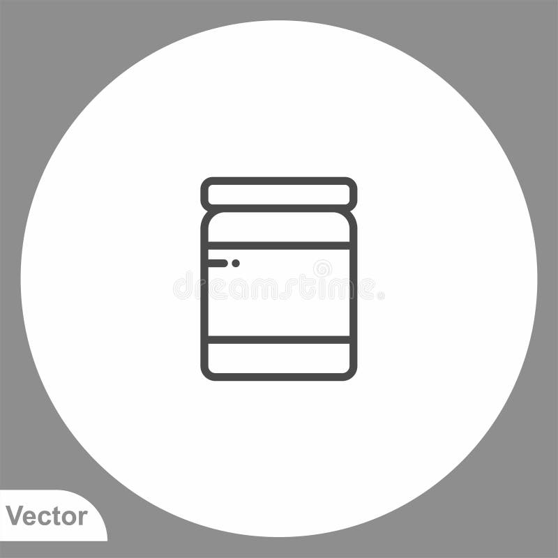 Jam Vector Icon Sign Symbol Stock Vector - Illustration of equipment ...