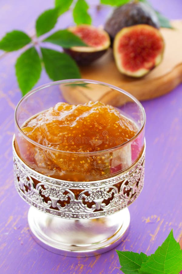 Jam of white figs. stock image. Image of figs, fruit - 44059501