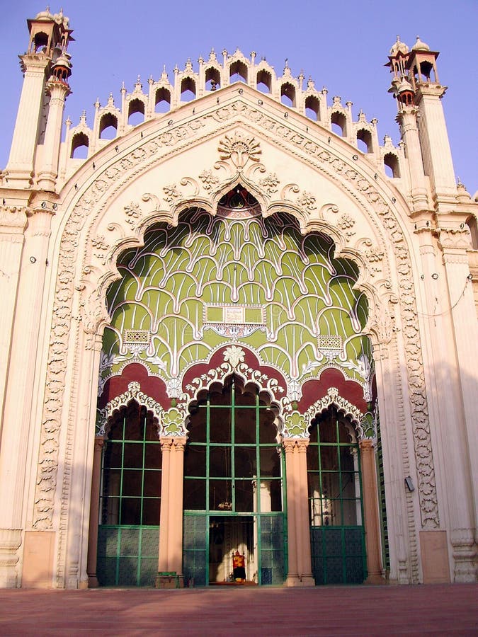 Jama Masjid Lucknow stock image. Image of arch, moor, masjid - 2729881