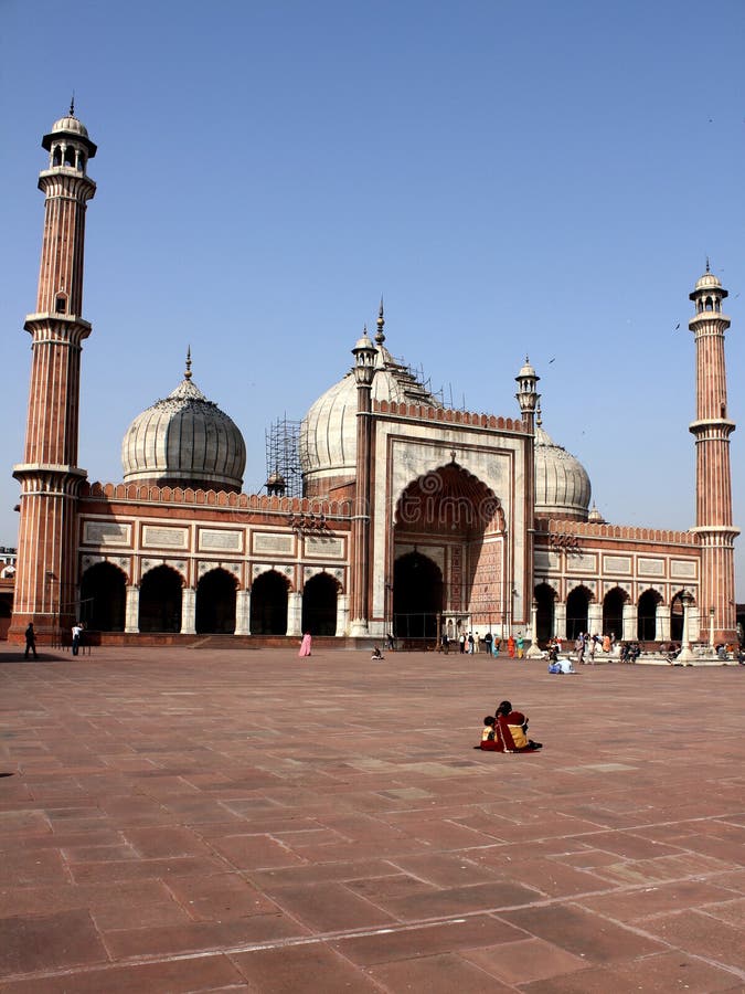 Jama Masjid Mosque editorial stock photo. Image of worship - 14115603