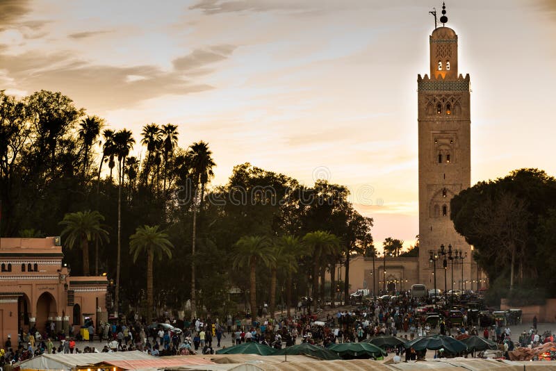 Jamaa el Fna in Marrakesh editorial photo. Image of morocco - 62598031