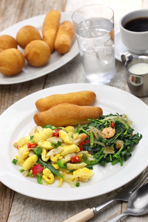 Jamaican breakfast stock image. Image of morning, jamaican - 67851961