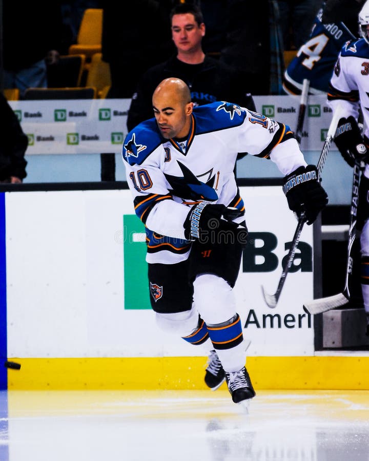 Jamal Mayers, San Jose Sharks Editorial Image - Image of hockey ...