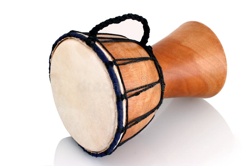 Jambe Drum - Horizontal Profile Stock Photo - Image of drumming ...