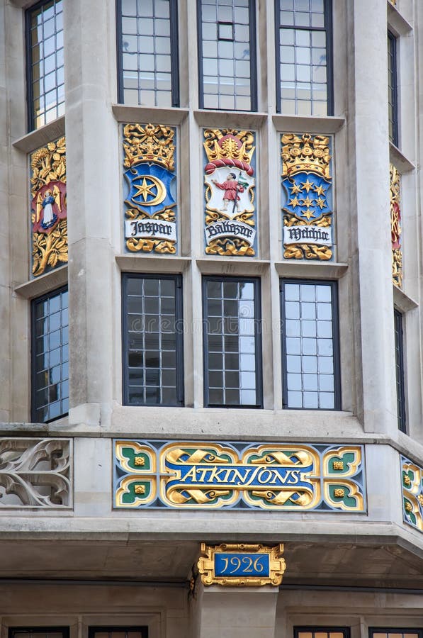 James Atkinson Buiding à Londres Image stock éditorial - Image du ...