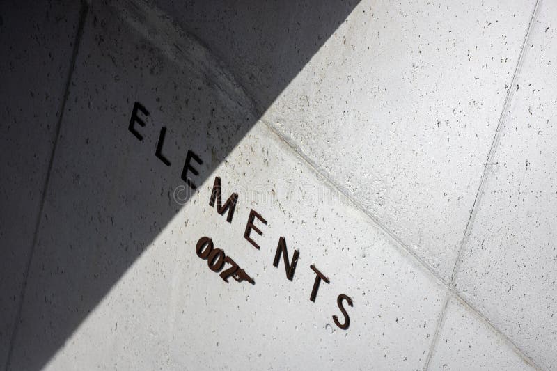 A James Bond 007 Elements Sign Editorial Photo - Image of lden, soelden ...