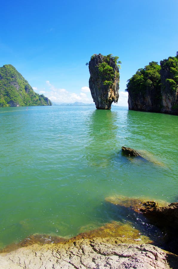 James bond island stock image. Image of geological, limestone - 24400593