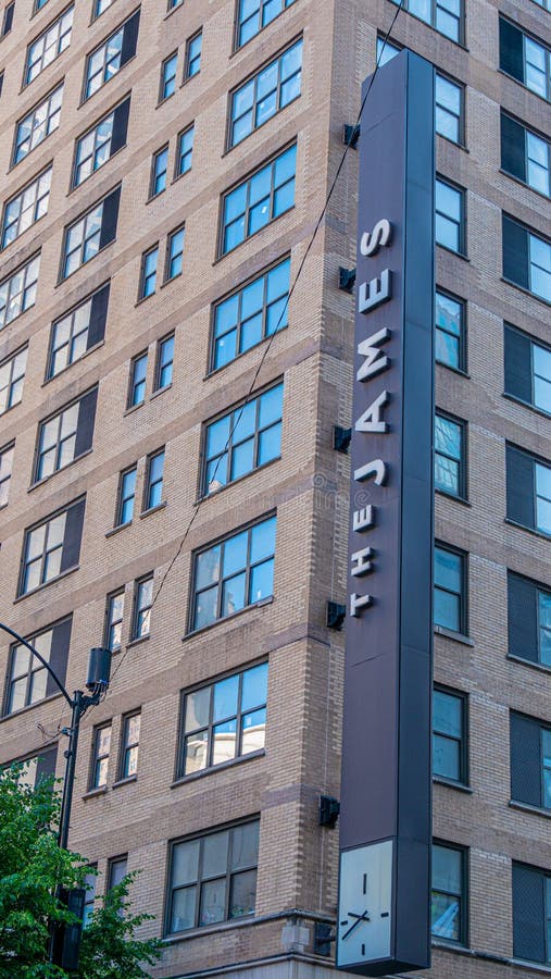 The James in Chicago - CHICAGO, USA - JUNE 12, 2019 Editorial Image ...