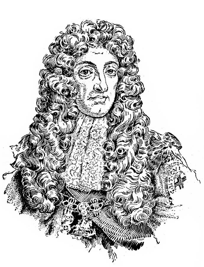 James II, king of England stock illustration. Illustration of centuries ...