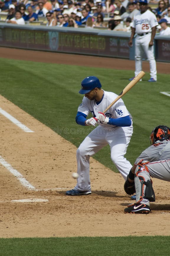 James Loney editorial stock photo. Image of angeles, fence - 14146508