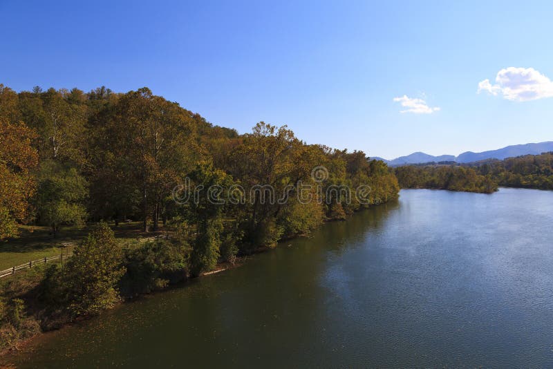 James River stock image. Image of mountains, outside - 79912121