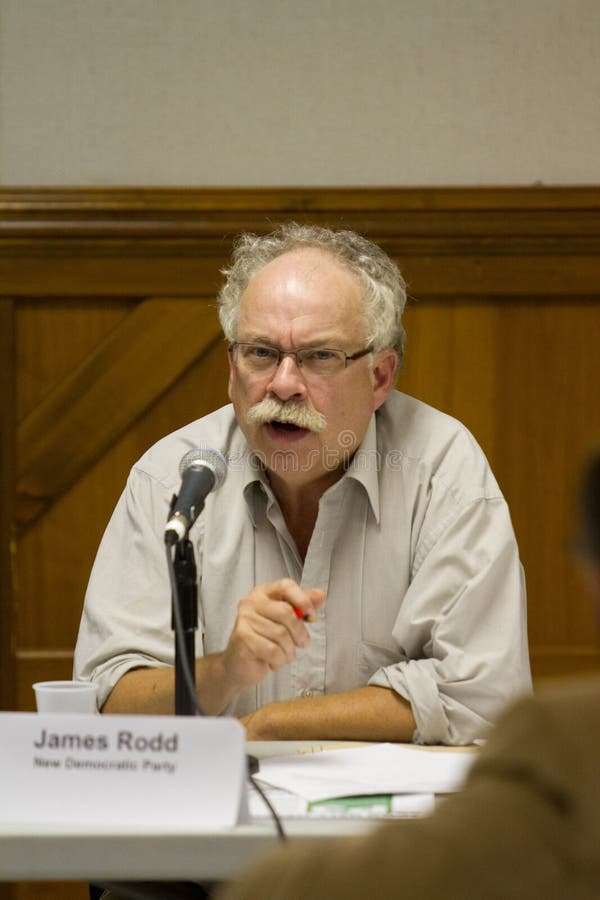 James Rodd/PEI NDP Leader editorial photo. Image of peivotes - 21225666