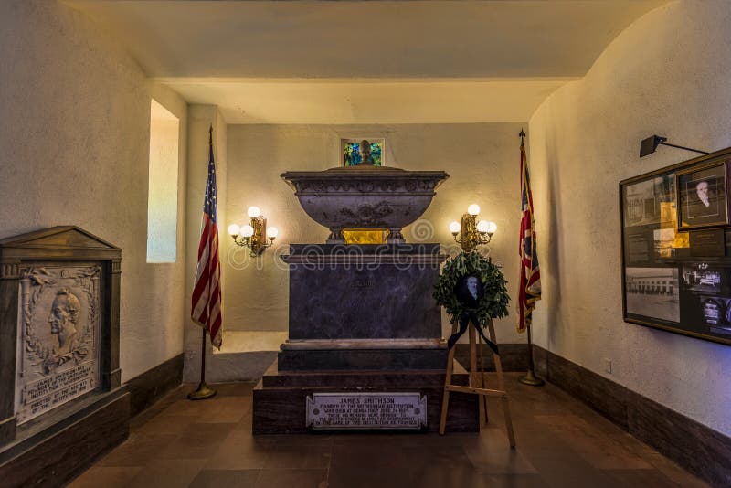 James Smithson Crypt image stock éditorial. Image du smithson - 61557574