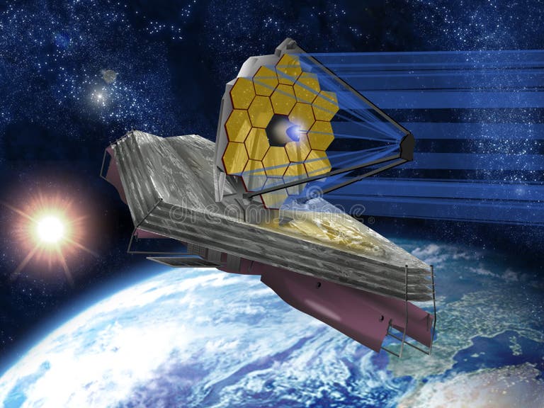 James Webb Space Telescope Stock Illustrations – 525 James Webb Space ...
