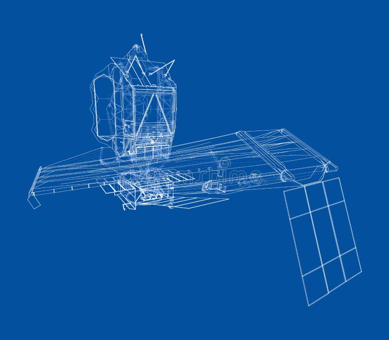 James Webb Space Telescope. Vector Stock Vector - Illustration of ...