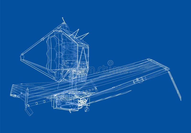 James Webb Space Telescope. Vector Stock Vector - Illustration of ... James Webb Space Telescope. Vector Stock Vector - Illustration of ...