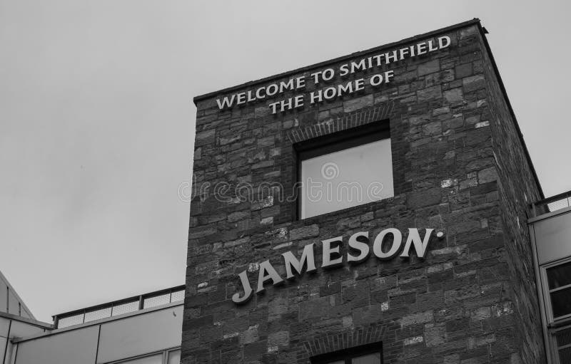 Jameson Distillery Black and White Editorial Stock Image - Image of ...