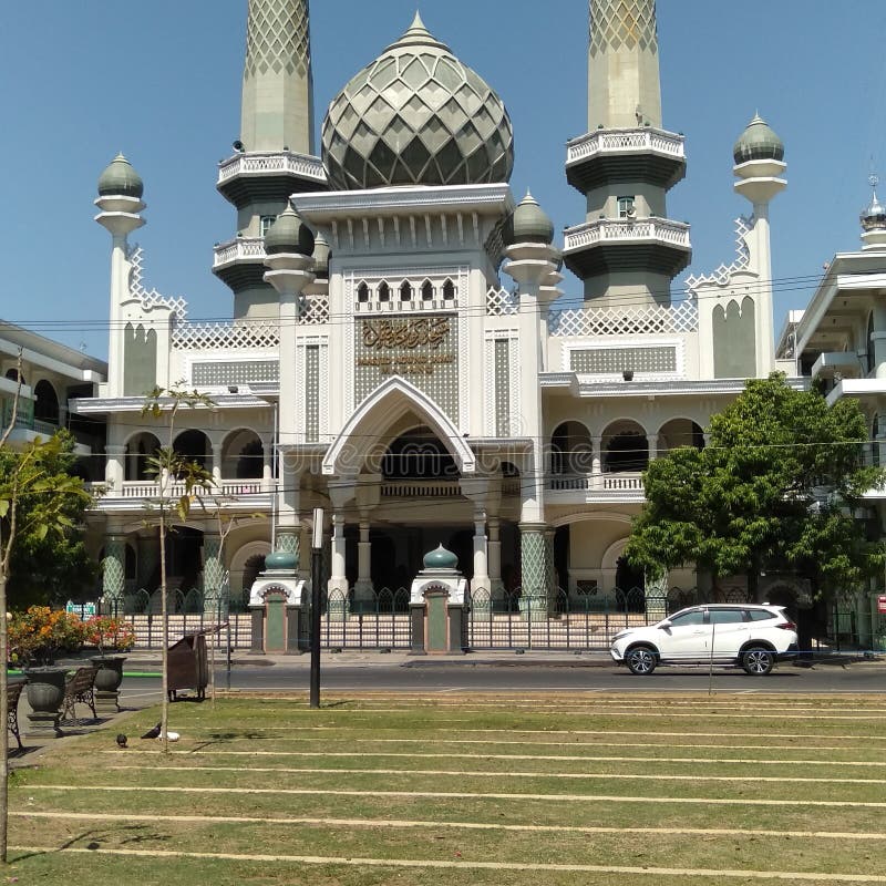 Jami Mosque from Malang City Stock Photo - Image of mosque, jami: 207865724