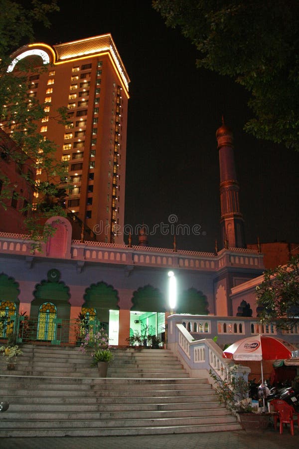 Jamia Mosque in Saigon (vietnam) Editorial Stock Image - Image of wall ...