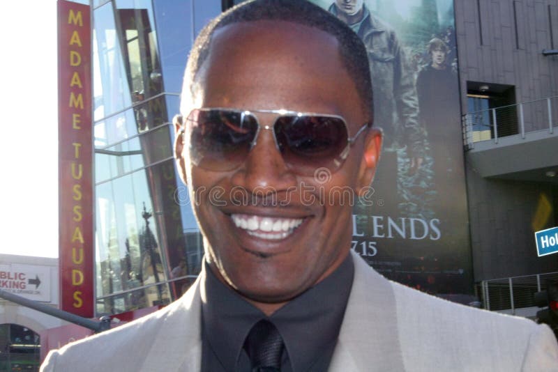 Jamie Foxx editorial stock photo. Image of comedy, premiere - 20119613