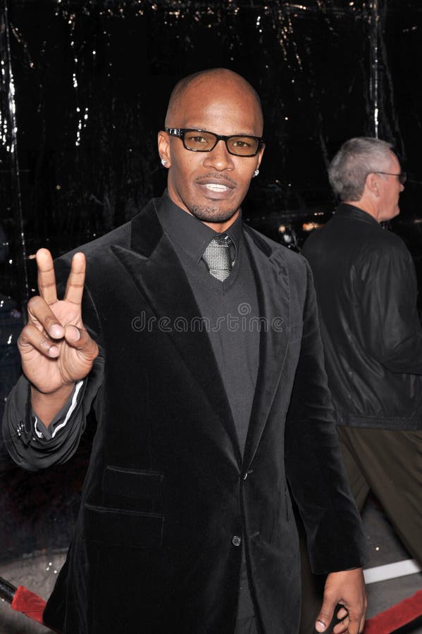 Jamie Foxx editorial stock photo. Image of beverly, smith - 24727538