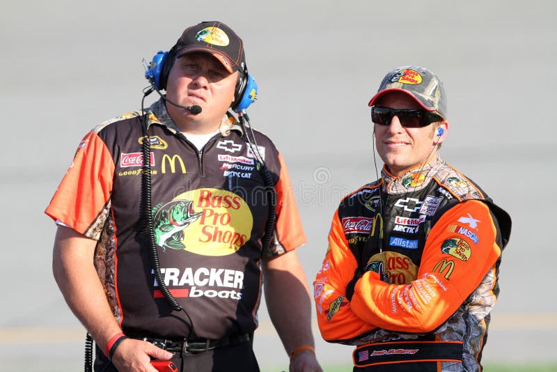 Jamie McMurray Comes in for a Pit Stop Editorial Stock Image - Image of ...