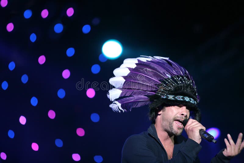 Jamiroquai editorial image. Image of musician, singing - 20308595