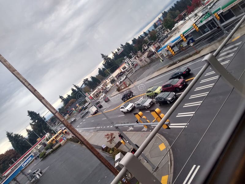 Jammed at the light editorial photography. Image of jammed - 161290862