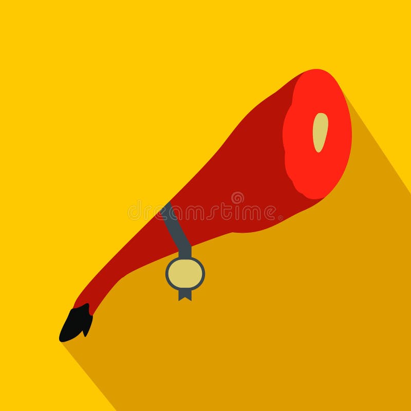 Hamon icon cartoon stock vector. Illustration of ingredient - 88448207