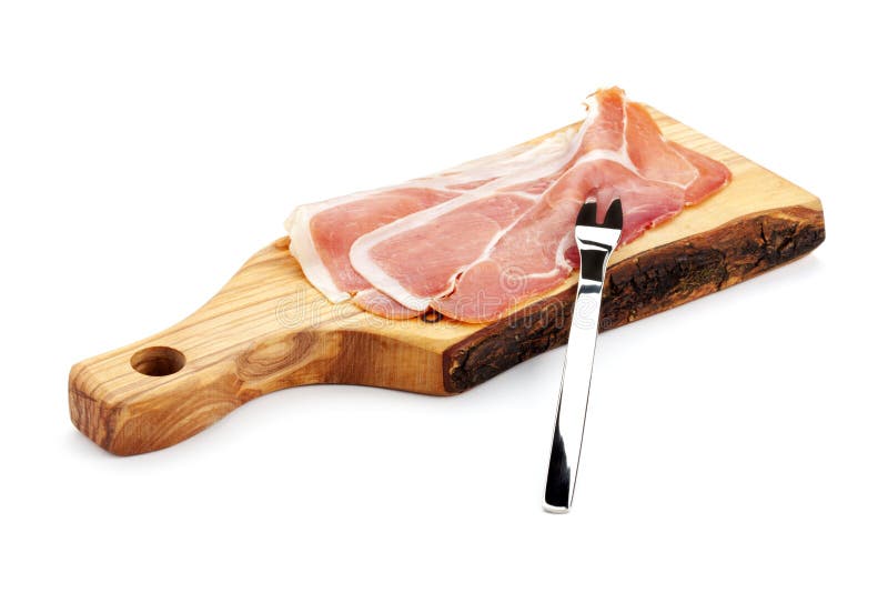 128 Jamon Serrano Dry Cured Ham Cutting Board Stock Photos - Free ...