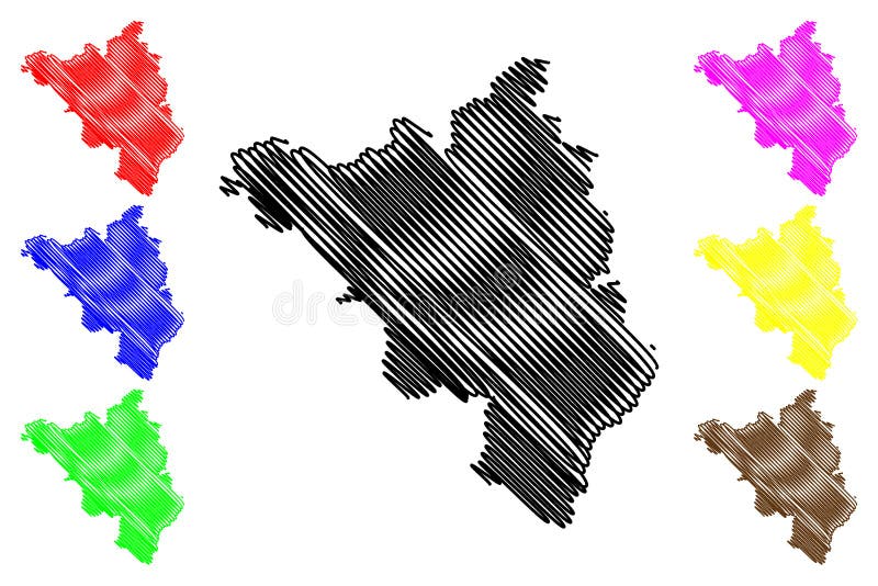 Jamui District Bihar State, Munger Division, Republic of India Map ...